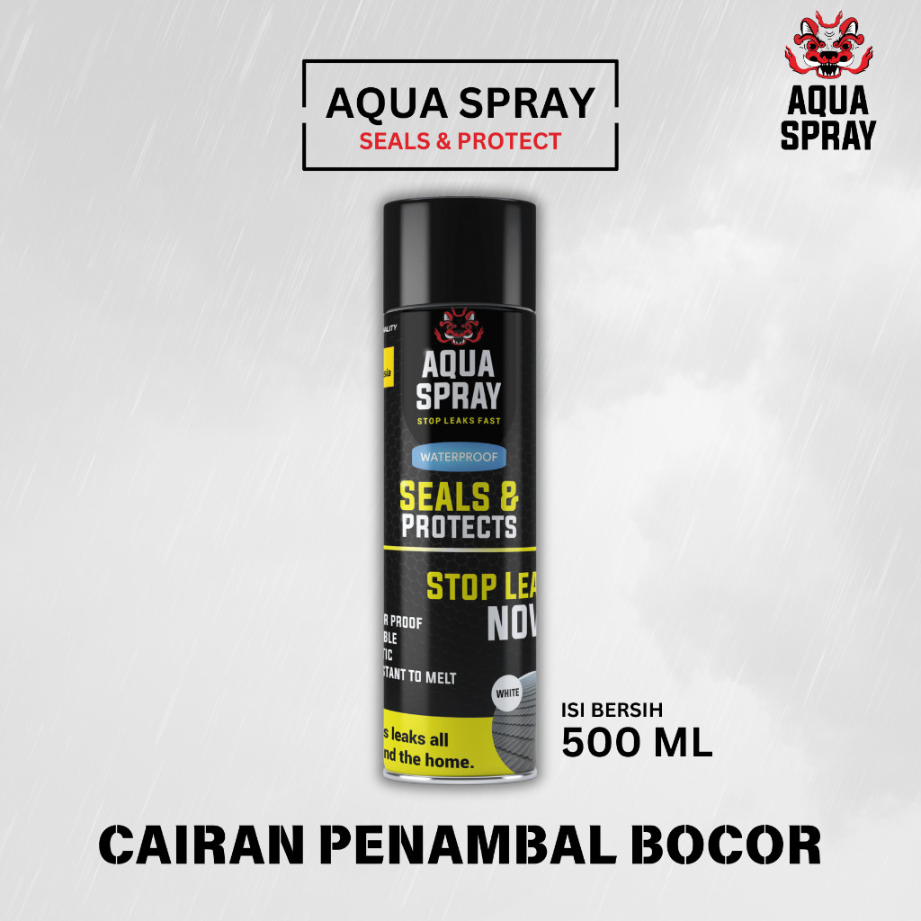 Jual Aqua Spray | Seal And Protect | Cairan Anti Bocor | Rubber Sealant ...