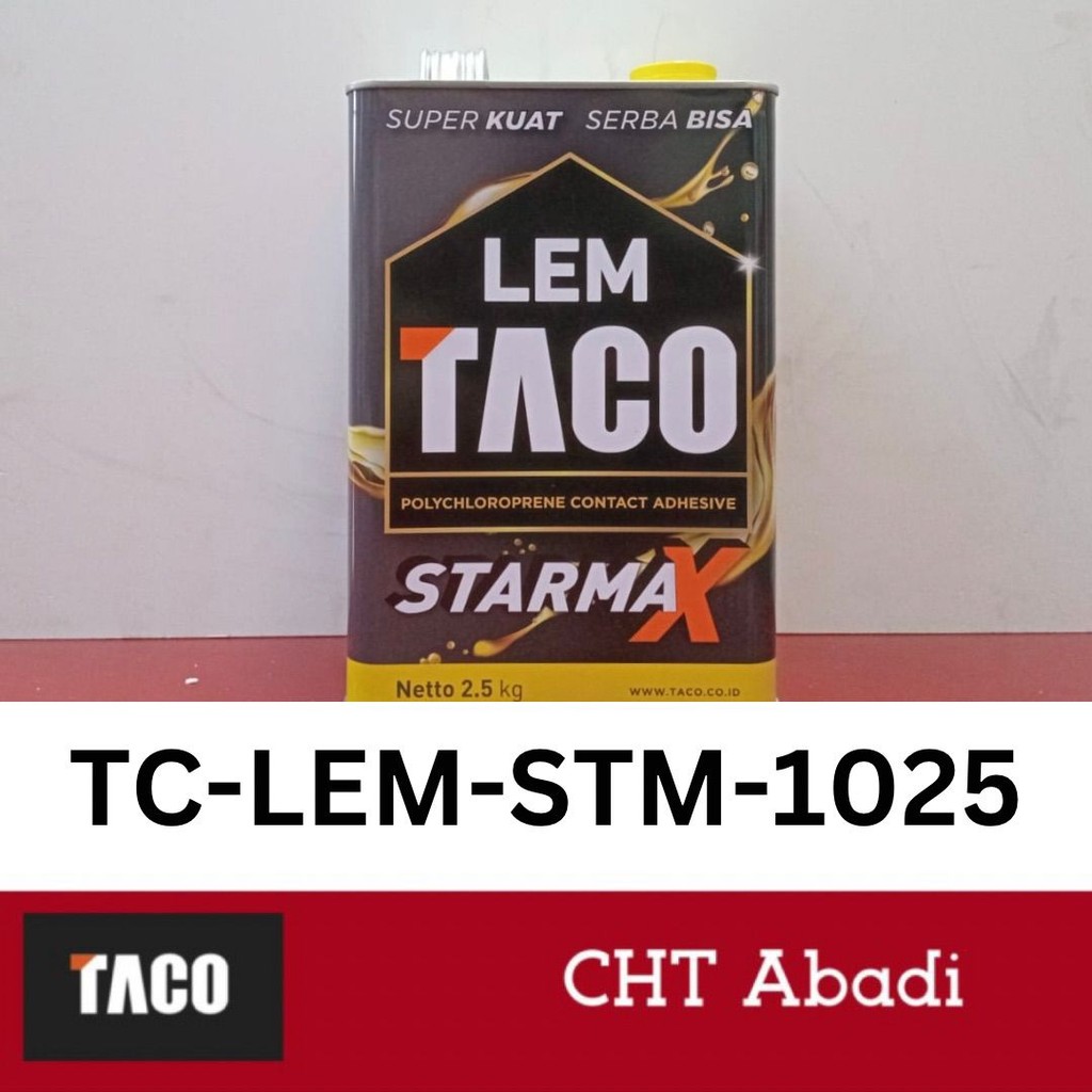 Jual LEM TACO MERAH STARMAX 2,5 KG | Shopee Indonesia