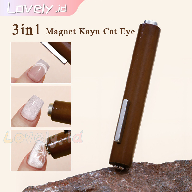 Jual 3in1 Magnet Kayu Cat Eye Multifungsi Tongkat Magnet Kayu Sangat ...