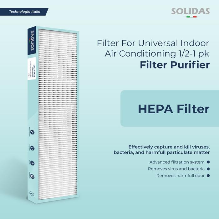 Jual Filter HEPA+Antibacterial for Universal Air Conditioner 1-2 PK ...