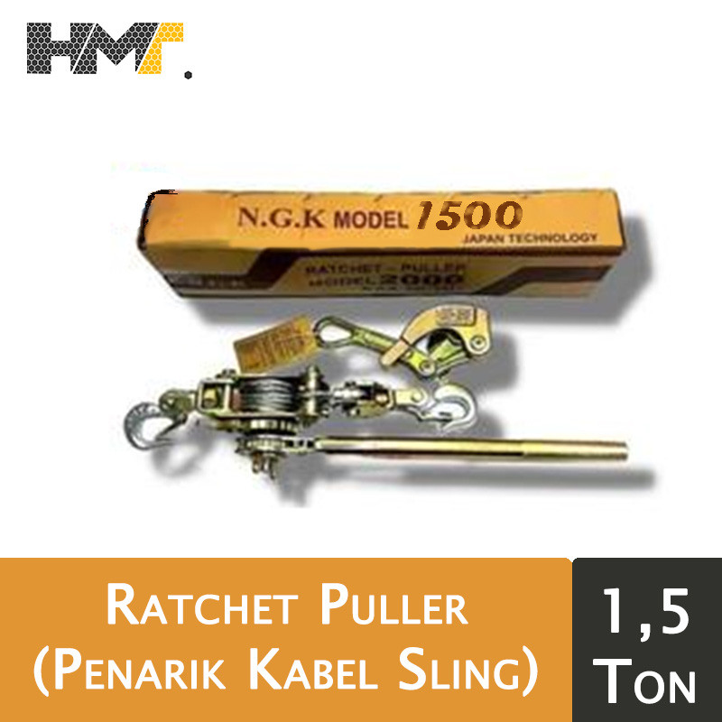 Jual Ratchet Puller 1,5Ton NGK Model 1500 / Tracktang Penarik Kabel ...