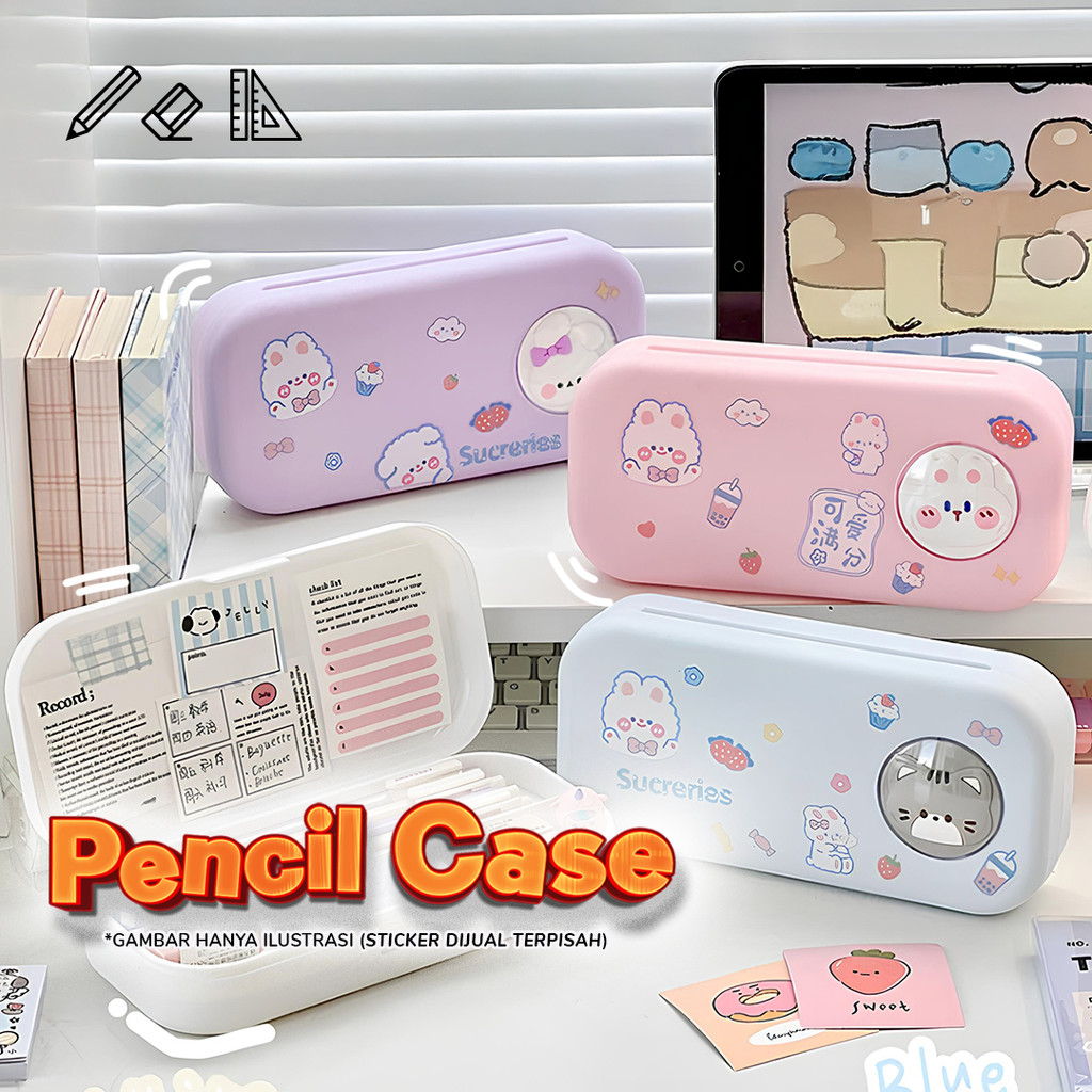 Jual Goto Theo Pencil Case Tempat Pensil Anak Perempuan Aesthetic ...