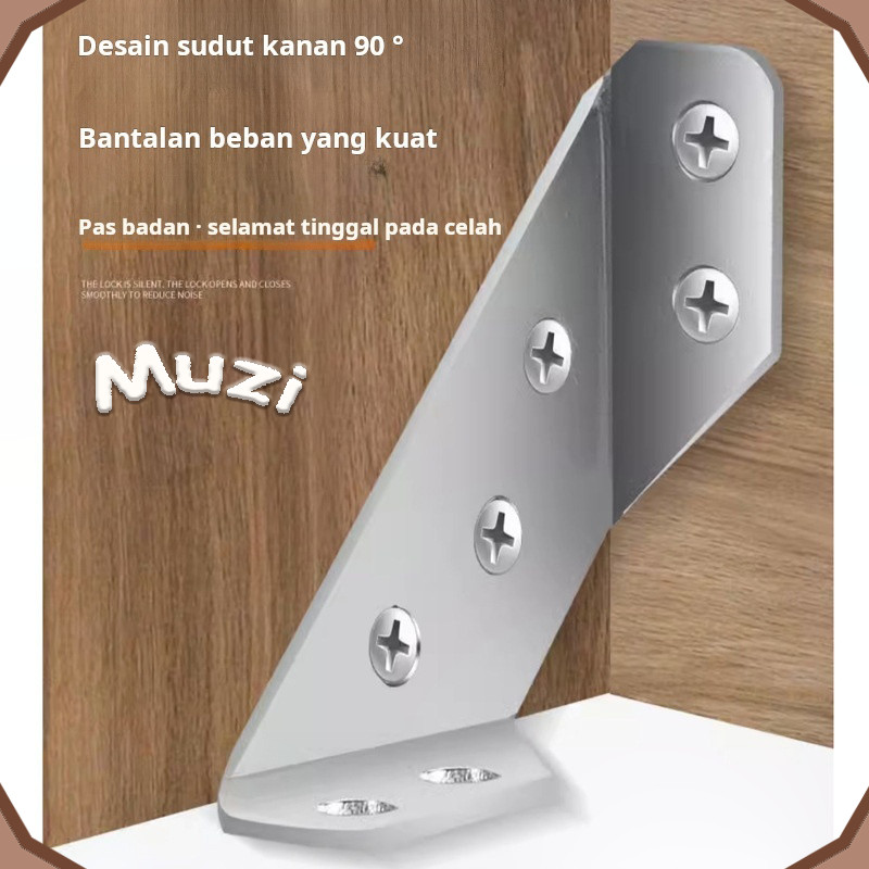 Jual Kode sudut kaki meja multifungsi baja tahan karat yang menebal 90 ...