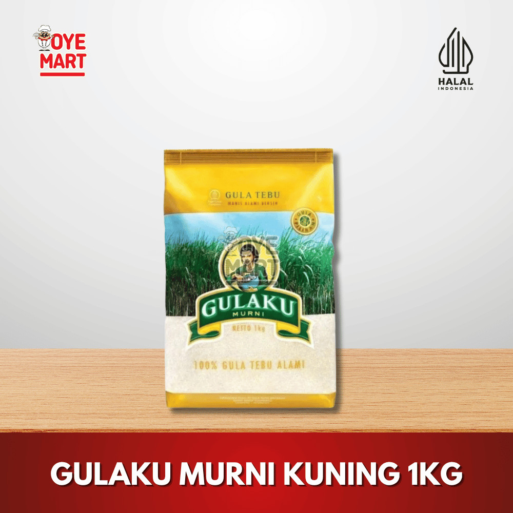Jual GULAKU GULA TEBU KUNING 1KG / GULA PASIR PREMIUM | Shopee Indonesia
