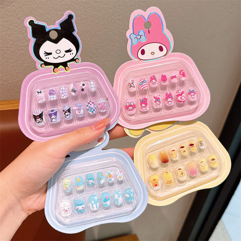 Jual Kuku Palsu Anak/Fake Nail Safe for Children Sanrio Cute • Cciyl ...