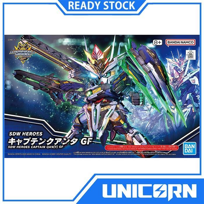 Jual SDW Captain Qan[T] GF SD World Heroes GF Gundam Bandai 00 Qant ...