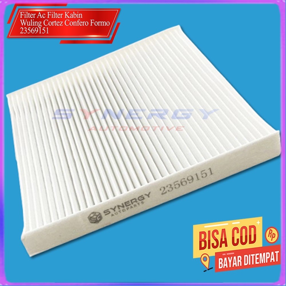 Jual Filter Ac Filter Kabin Wuling Cortez Confero Formo 23569151 - 7265 ...