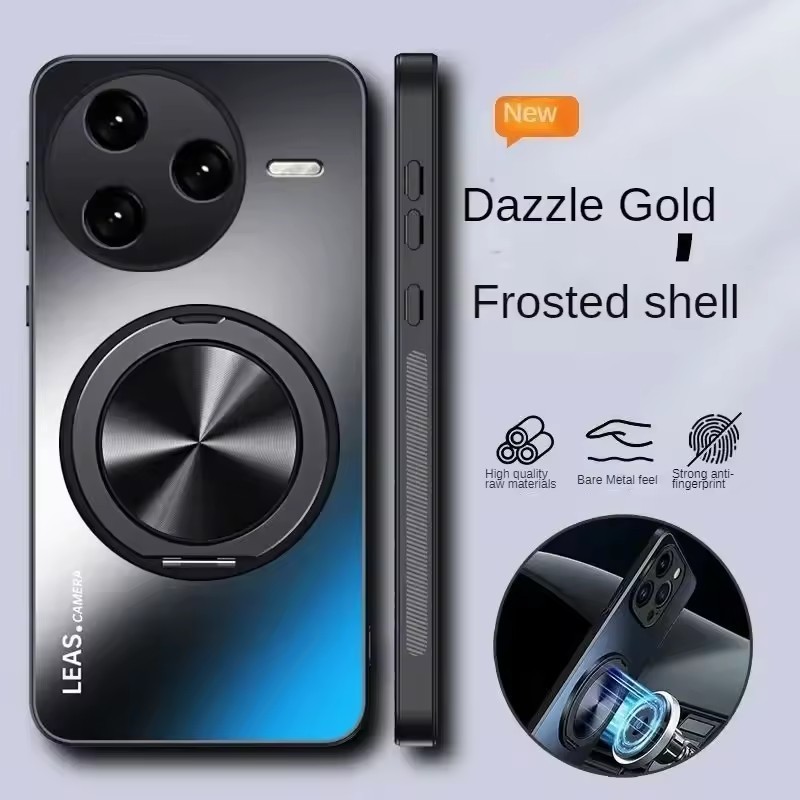 Jual Untuk MI POCO F7 Ultra F7 Pro Case Simple Frosted Bracket Acrylic ...