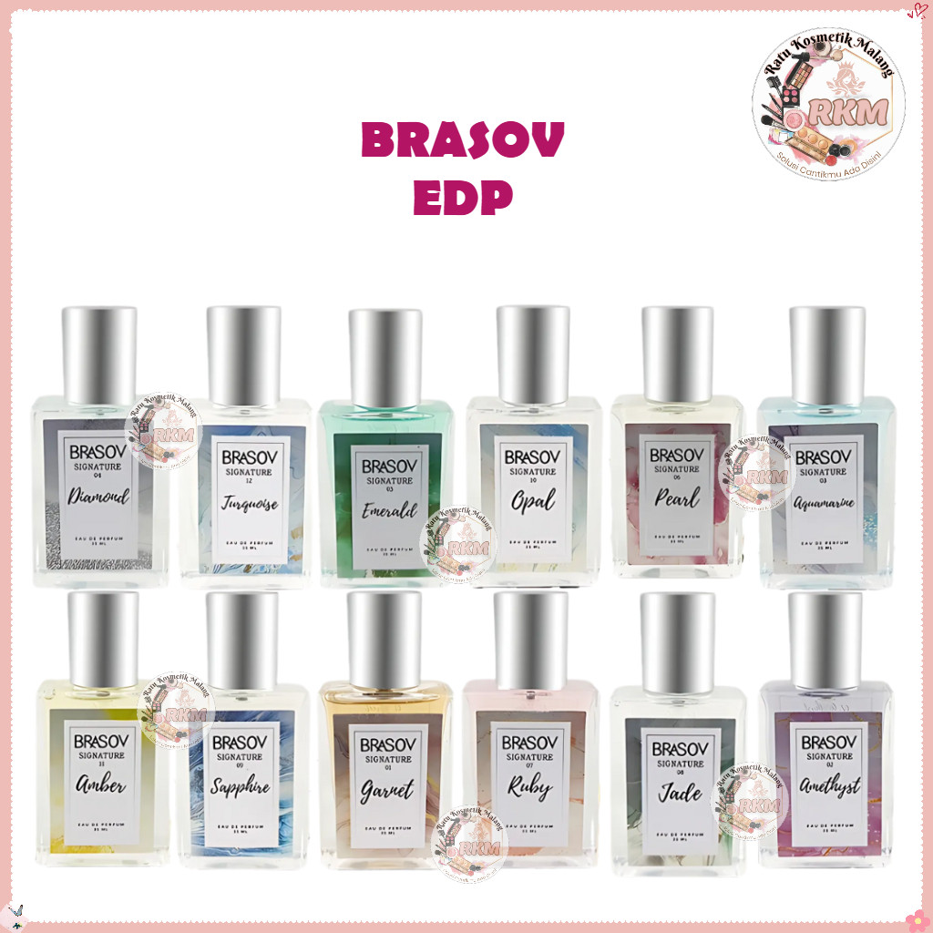 Jual BRASOV Eau De Parfume Signature 35ml | EDP Parfum Badan Wanita ...