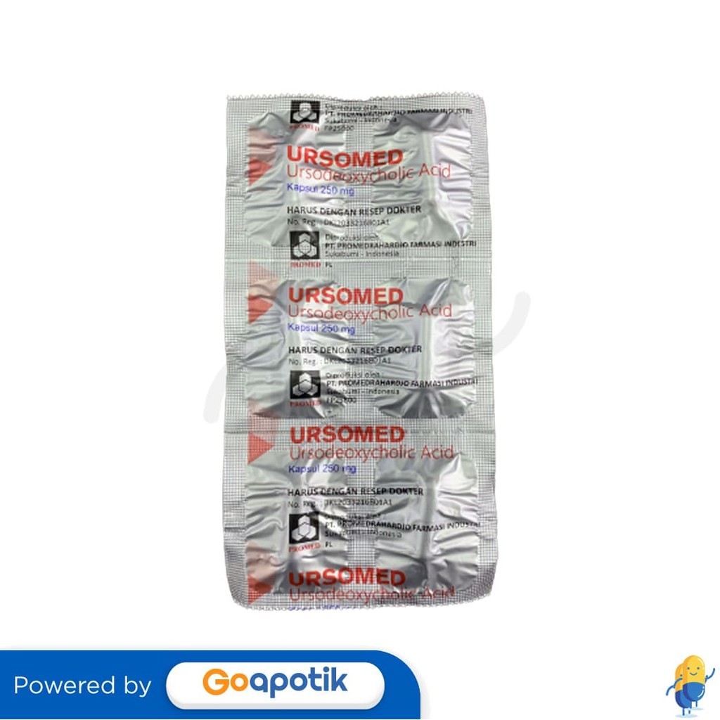 Jual Ursomed 250 Mg Strip 6 Kapsul | Shopee Indonesia