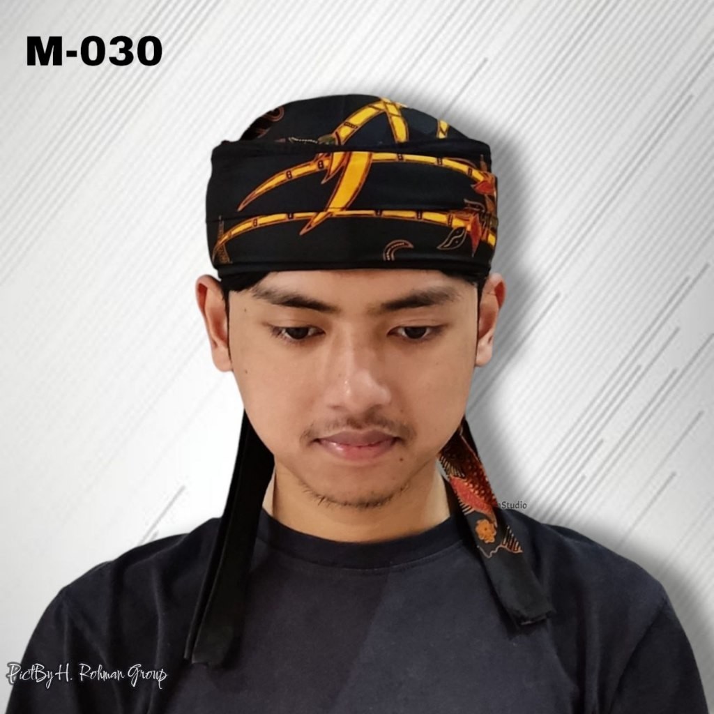 Jual Blangkon Imamah Praktis Siap Pakai Model Peci Lipat Khas Jawa ...