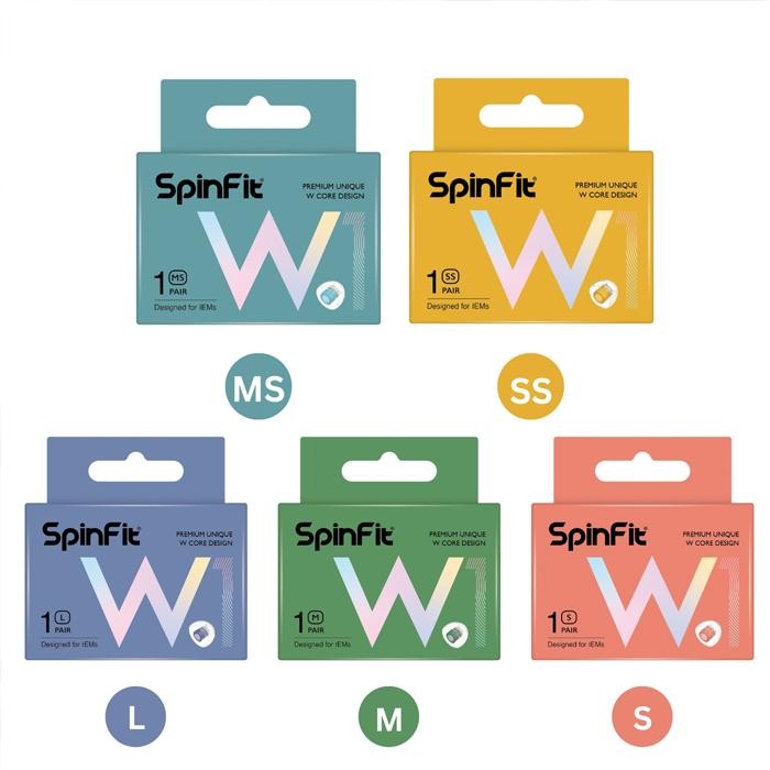 Jual SPINFIT W1 PREMIUM EARPHONE EARTIPS | Shopee Indonesia