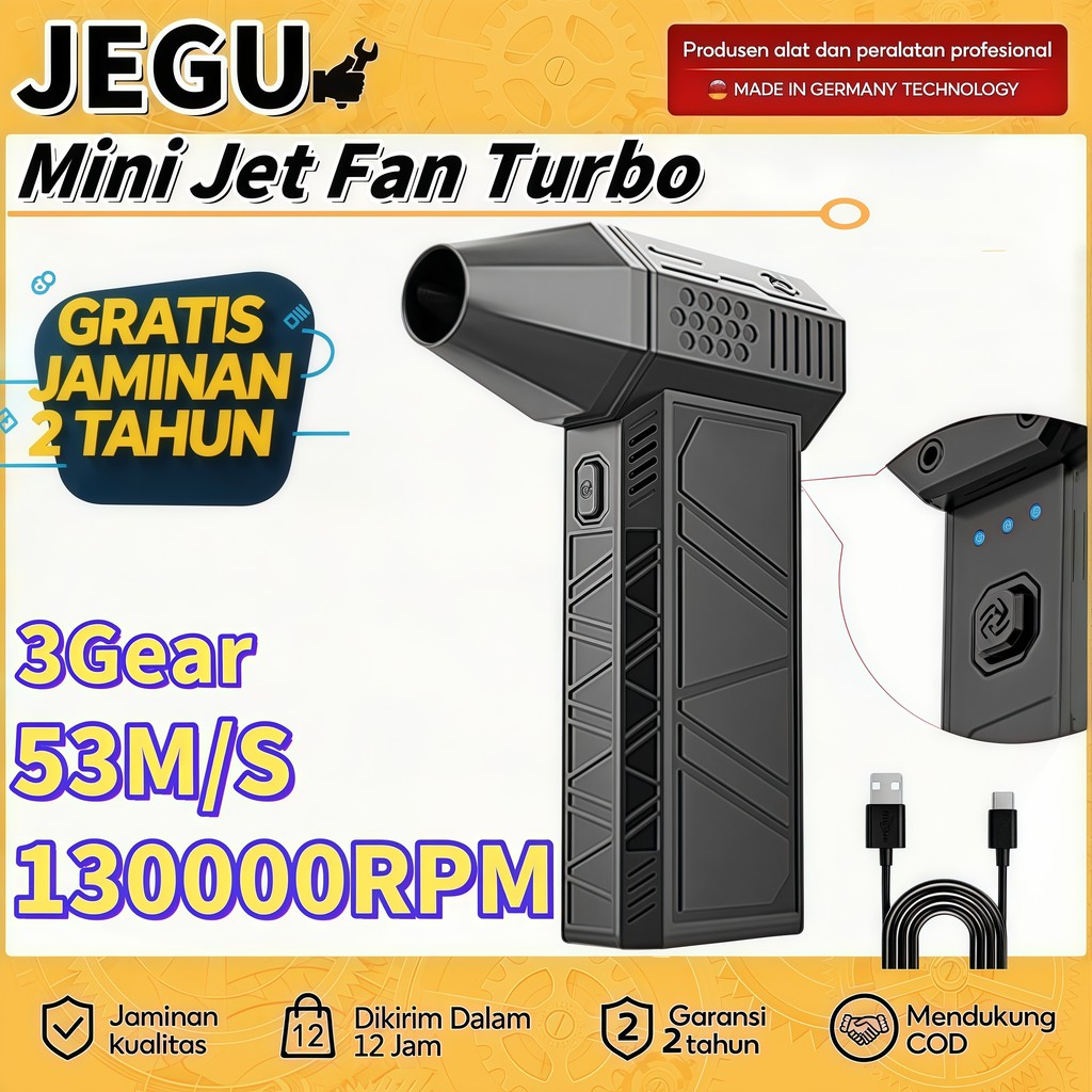 Jual Jet Fan Turbo/Mini Turbo Jet Fan Turbo Violent Fan 3 Gear ...