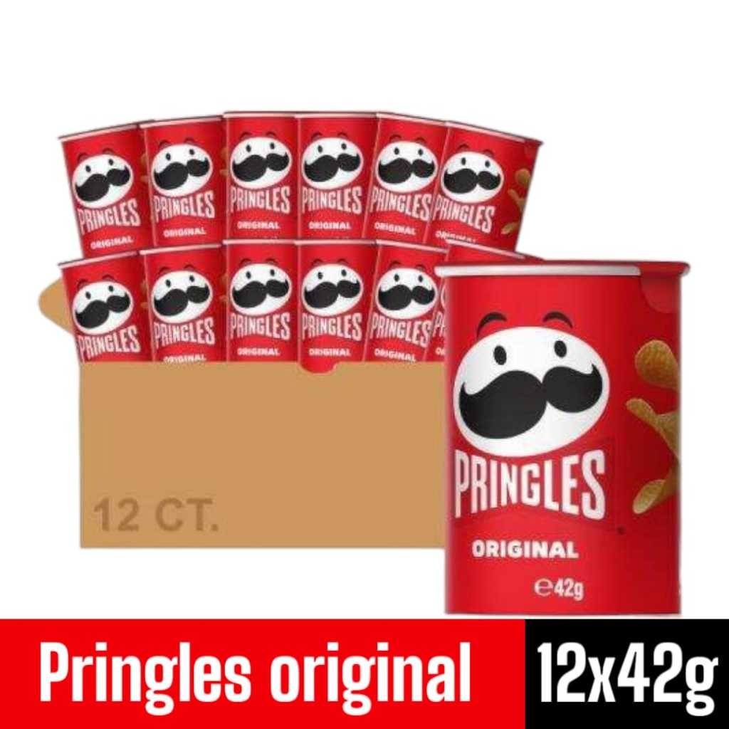 Jual Pringles Mini 1 Karton (12 pcs) – Snack Kentang Renyah Original ...