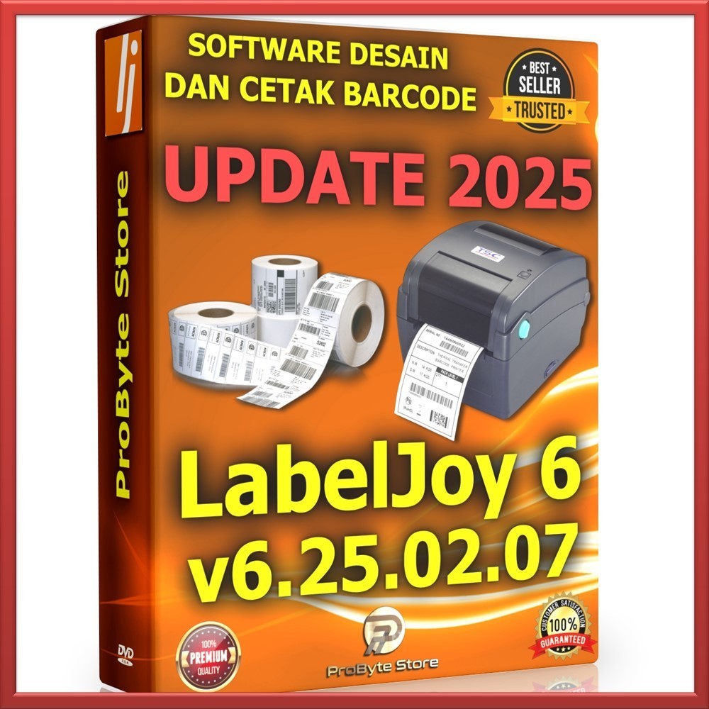 Jual Software Desain dan Cetak Barcode LabelJoy 6 Terbaru Label Joy ...