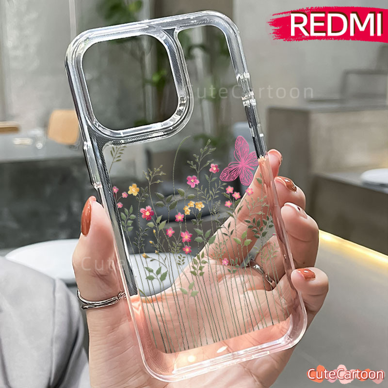 Jual Estetik Colorful-Flower PC Case REDMI-Note 14 12 13 14-Pro Redmi ...