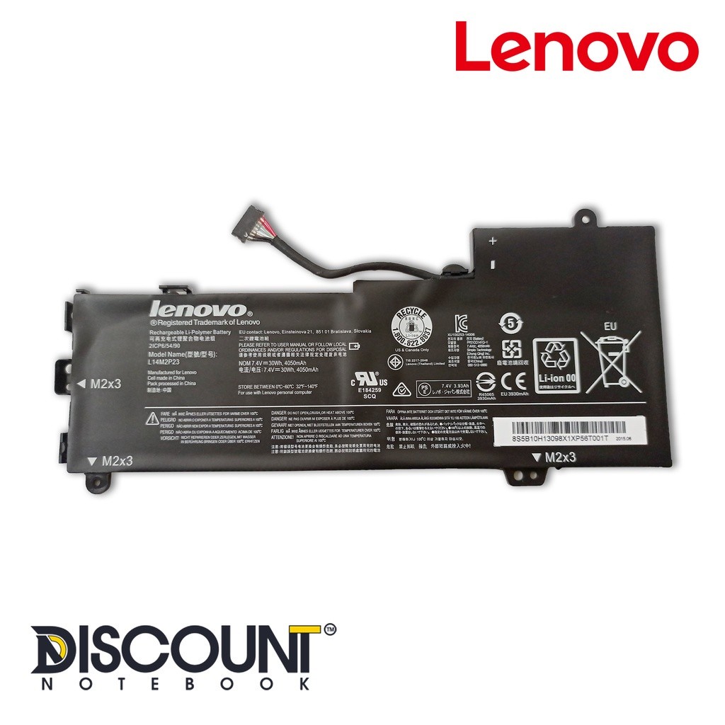 Jual ORIGINAL BATTERY LAPTOP LENOVO IdeaPad 100-14IBY (L14M2P23) (2 ...