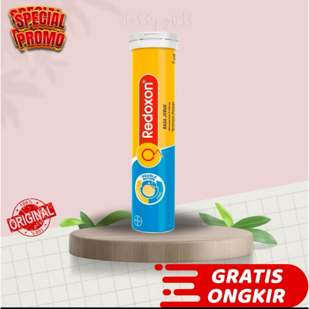 Jual REDOXON VITAMIN C, D & ZINC ISI 10 TABLET ED 2027 (TANPA BOX ...