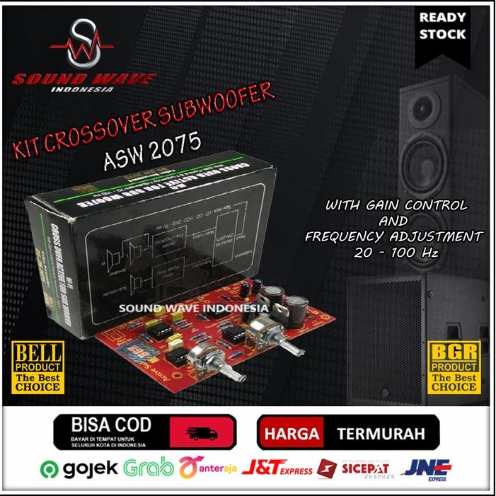 Jual KIT CROSSOVER SUBWOOFER ASW 2075 | Shopee Indonesia
