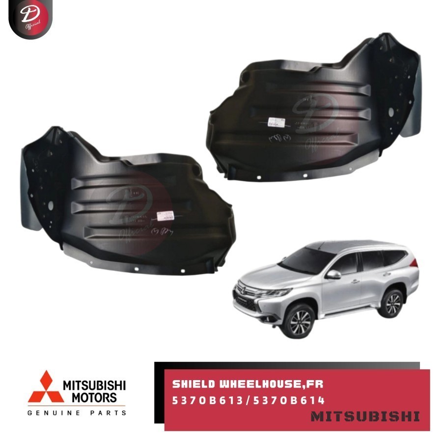Jual LINER FENDER KARPET LUMPUR RODA DEPAN ALL NEW PAJERO SPORT 2016 ...