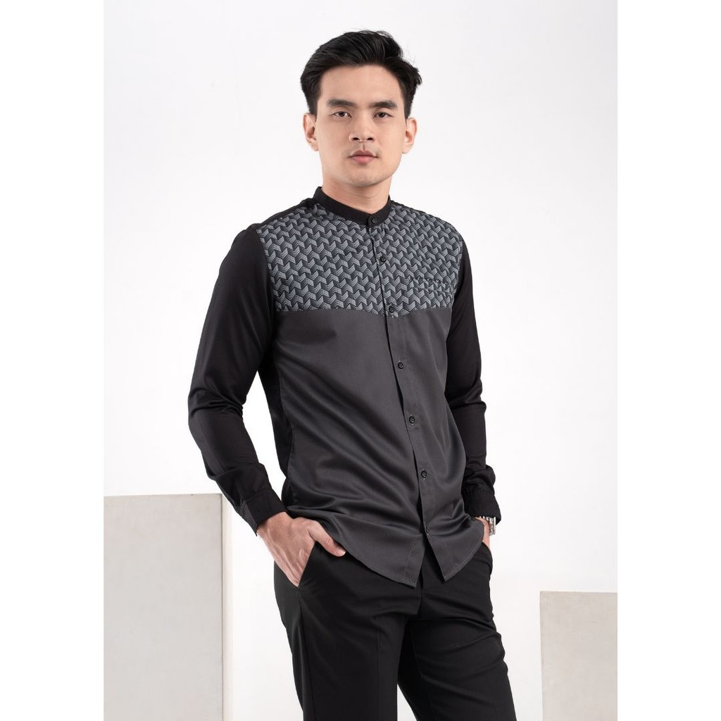 Jual Ben Gamal Al Halim Baju Koko Pria Muslim Kemeja Lengan Panjang ...