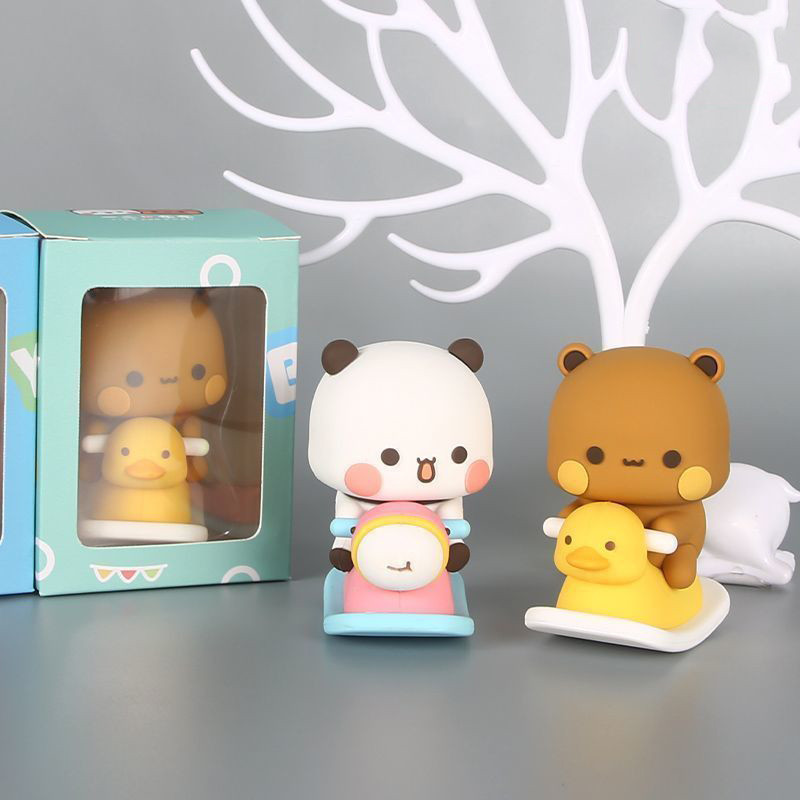 Jual MINIATUR MINI BUBU DAN DUDU / BUBU AND DUDU ACTION FIGURE COUPLE ...