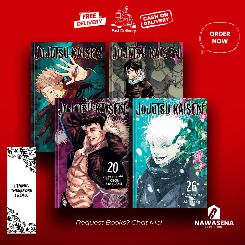 Jual Komik Jujutsu Kaisen (0-28 book series) by Gege Akutami (Bahasa Indonesia) | Shopee Indonesia
