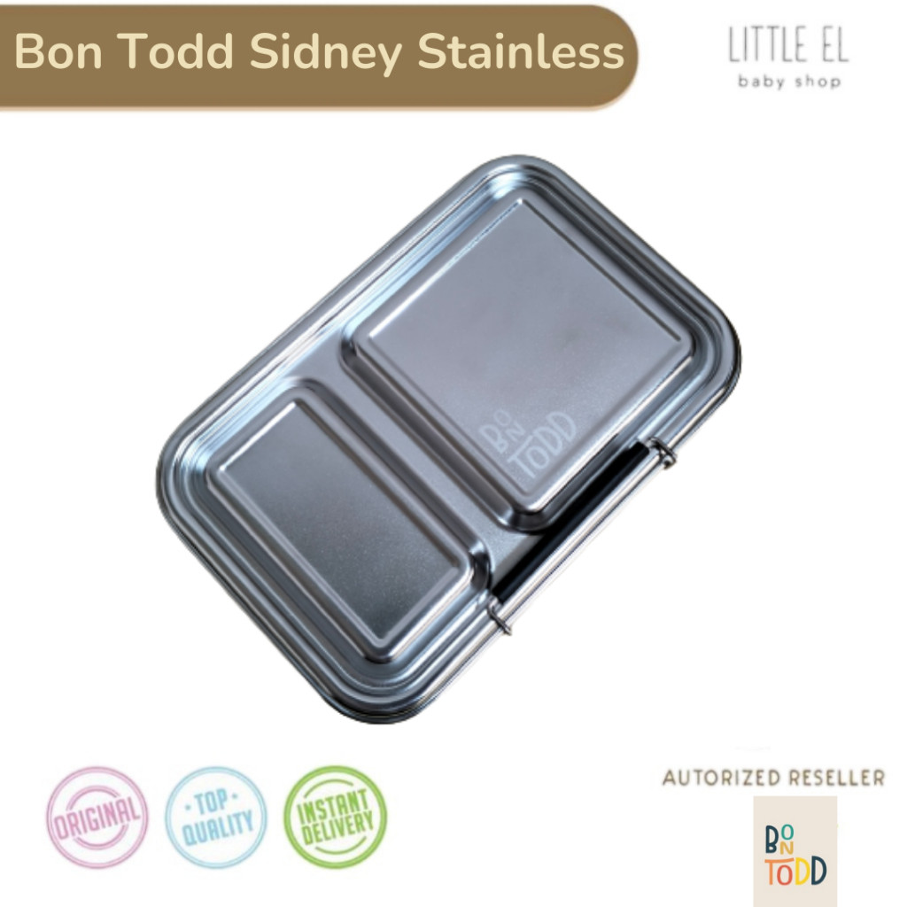 Jual Bon Todd Sidney Stainless Lunch Box 2 Sekat Tahan Panas - Bontodd ...
