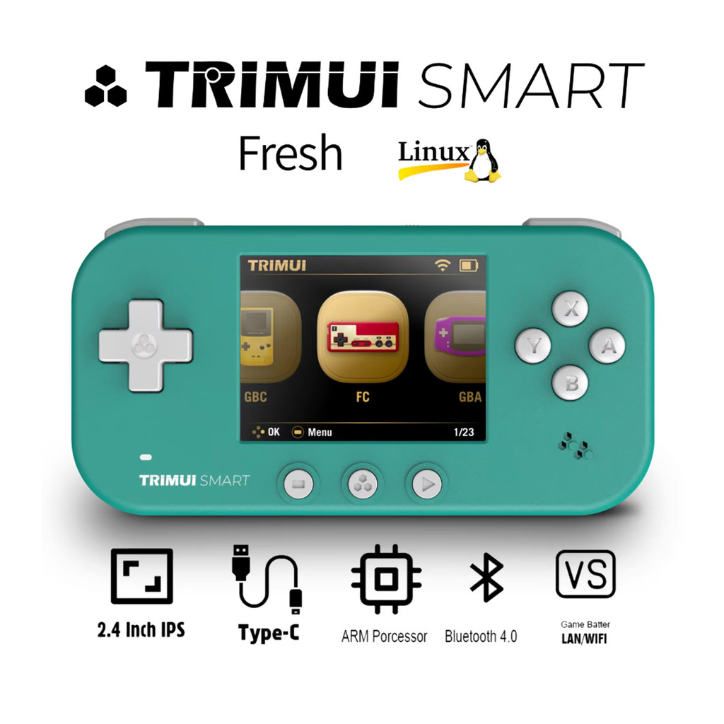 Jual 2025 NEW TRIMUI SMART Handheld 2.4'' IPS Screen Wifi BT4.0 Smart Pro Mini Linux System ...