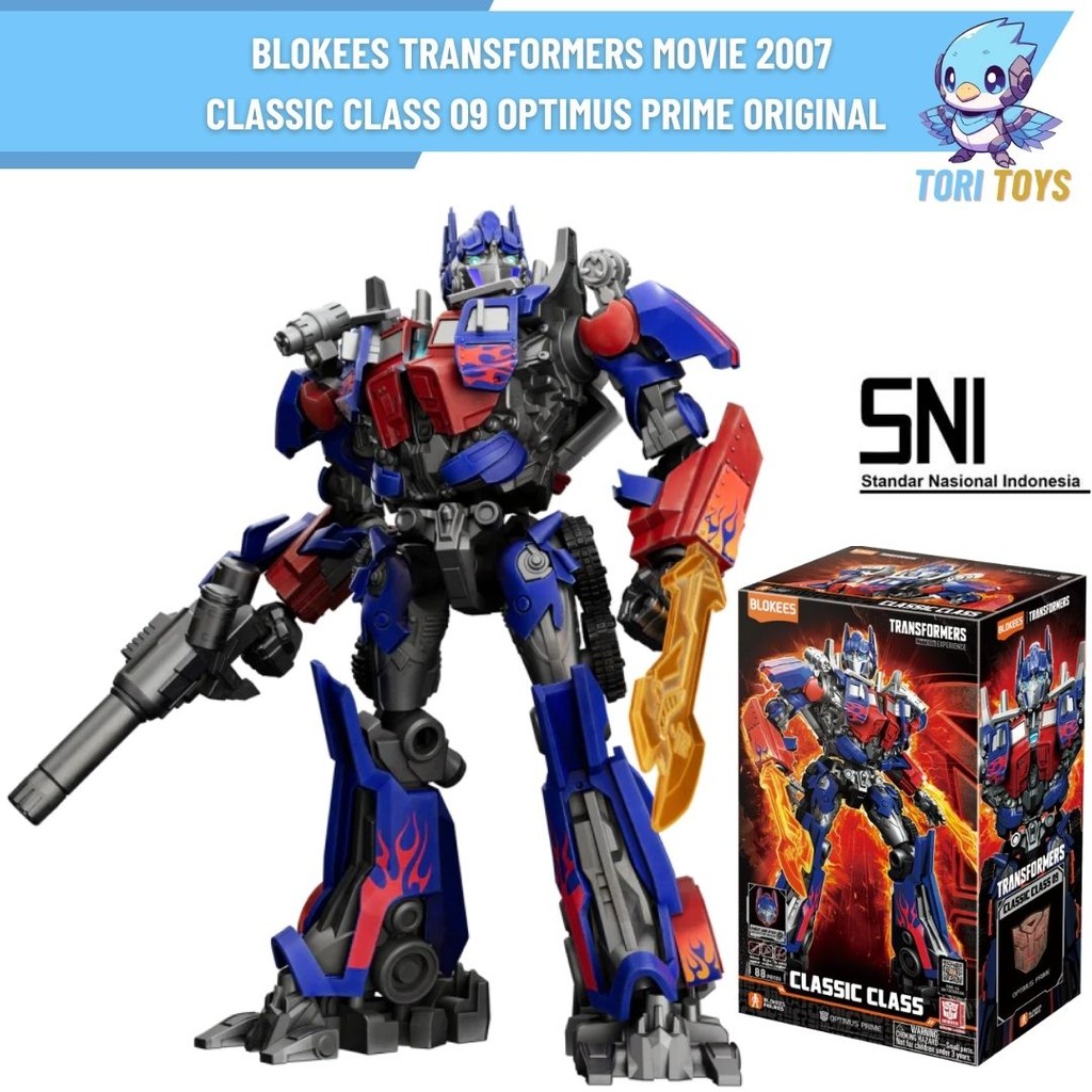 Jual Blokees Transformers 2007 Bayverse CC09 Classic Class 09 Optimus ...