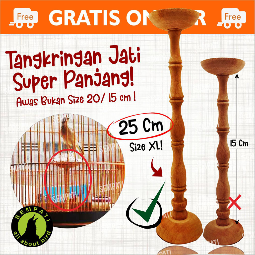 Jual SEMPATI PION TANGKRINGAN BATU APUNG SANGKAR BURUNG BRANJANGAN 25 ...