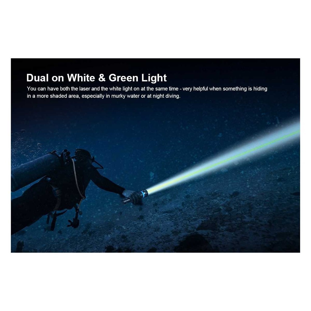 Jual Senter Diving 2in1 Laser Beam Luminus 1600 Lumens SST-40 P2 - XTAR ...