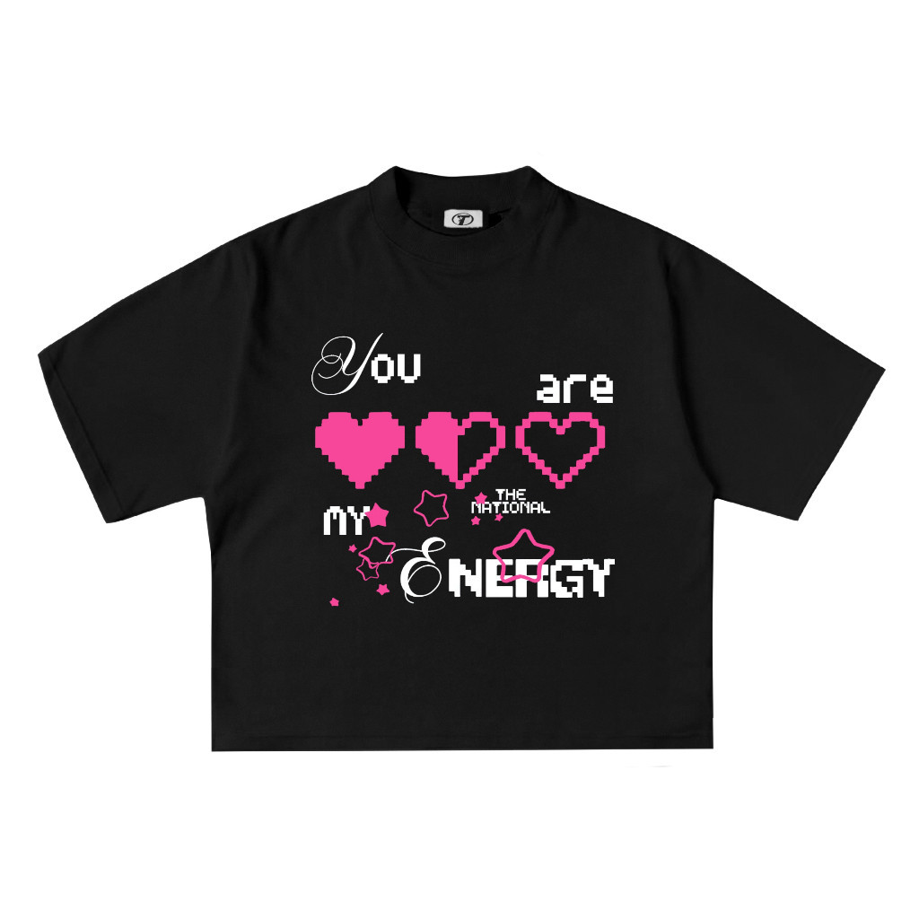 Jual MEDM CLUB Thenational Boxy T-shirt Heavyweight 16s Energy Black KAOS BAJU | Shopee Indonesia