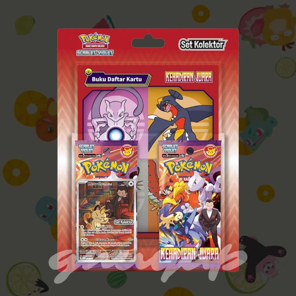 Jual set kolektor kehadiran juara SV10S glory of team rocket SV10 battle partners hot air arena ...