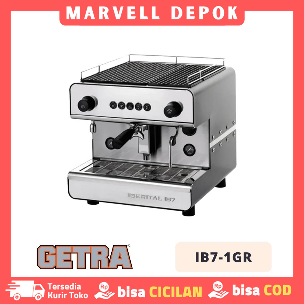 Jual MESIN KOPI ESPRESSO GETRA IB7-1GR IBERITAL COFFEE MACHINE ESPRESSO ...