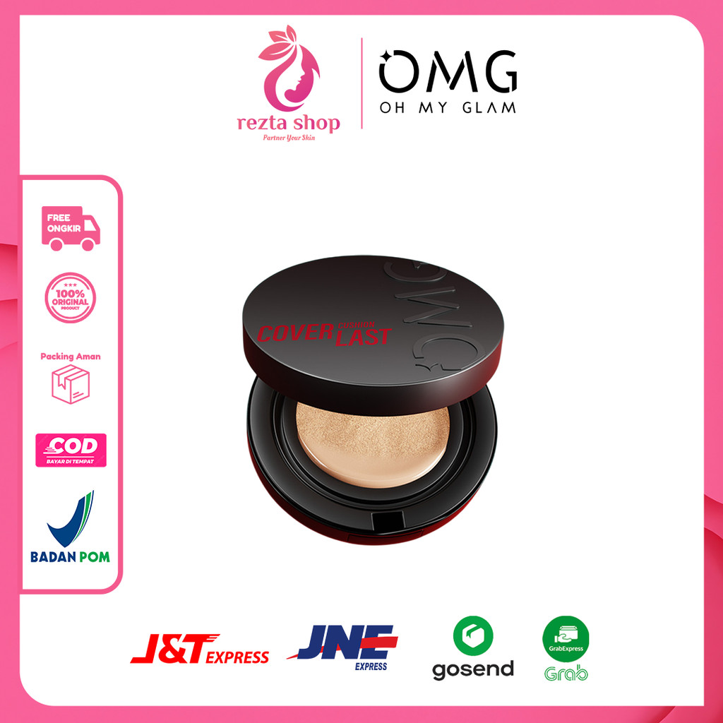 Jual OMG Oh My Glam Coverlast Cushion 15g - Cushion Foundation ...
