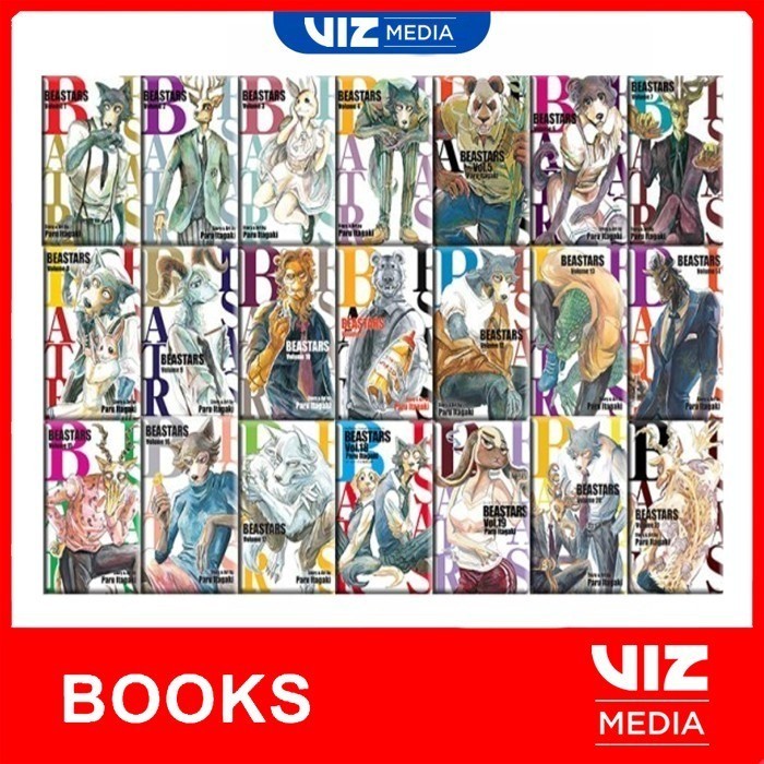 Jual Manga: BEASTARS 22 book series by Paru Itagaki - Vizmedia | Shopee Indonesia