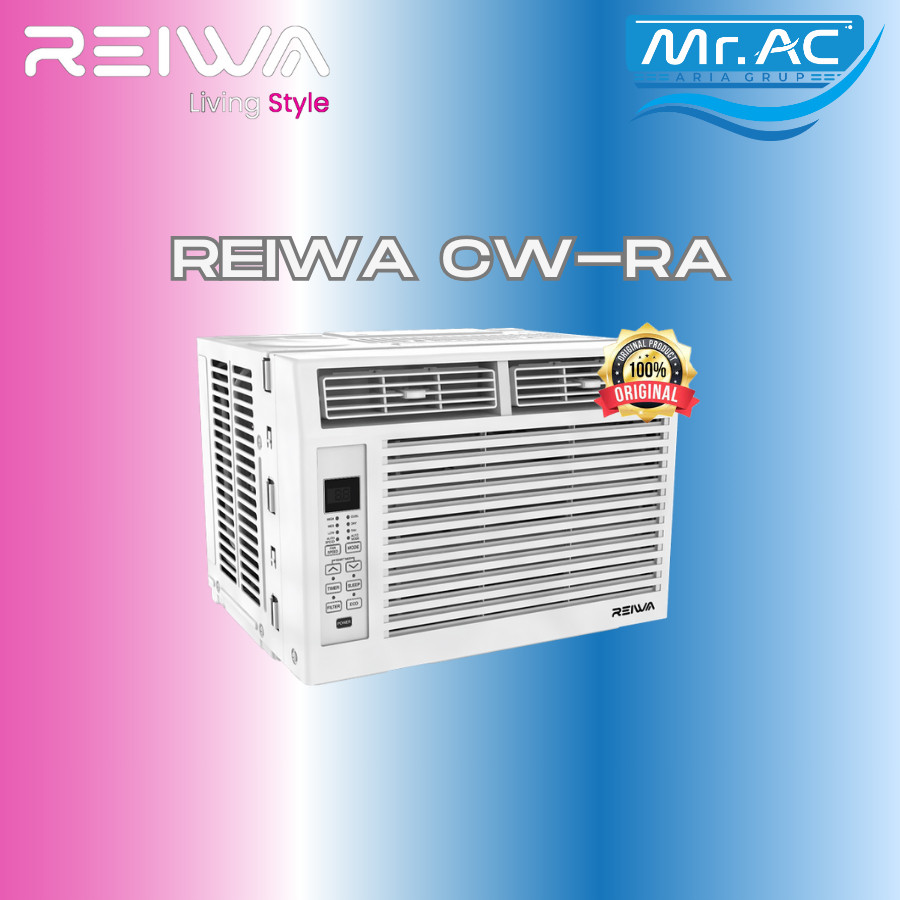 Jual AC 1/2 PK REIWA 1PK HEMAT TANPA PIPA. PAKAI FREON R32 AC WINDOW ...