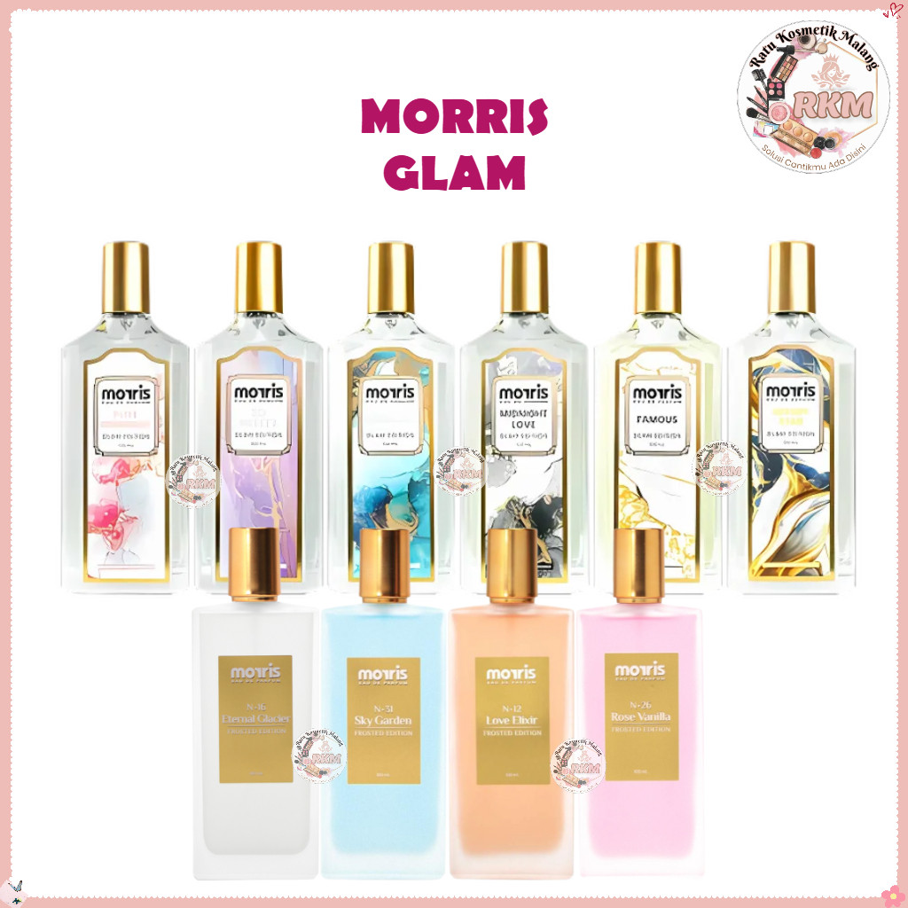 Jual MORRIS Glam Edition | Frosted Edition | Eau De Parfum 100 ML | EDP ...
