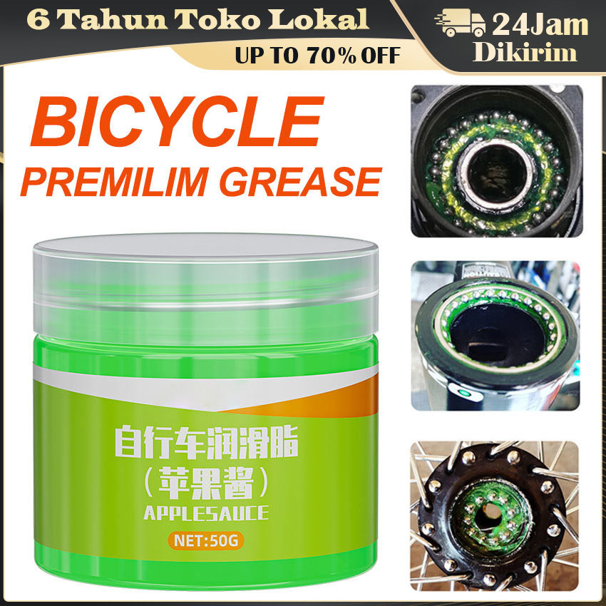 Jual 10/50gr Green Grease Stempet untuk Sepeda/Motor – Pelumas Bearing ...