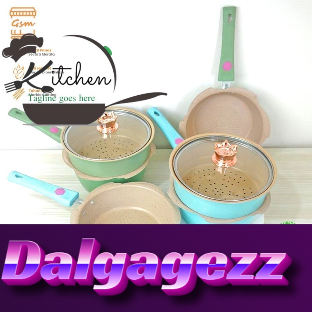 Jual GSM PANCI SET 4 in 1 Sakura Flower Hijau mpasi baby bayi susu fry ...