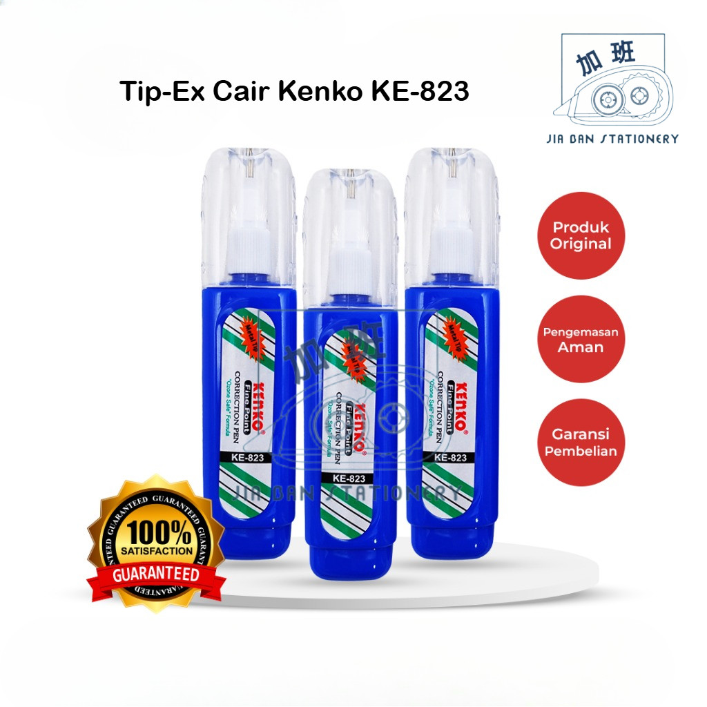 Jual Tip X Cair Kenko KE-823 Correction Pen Model Stabilo KE 823 | JBS ...