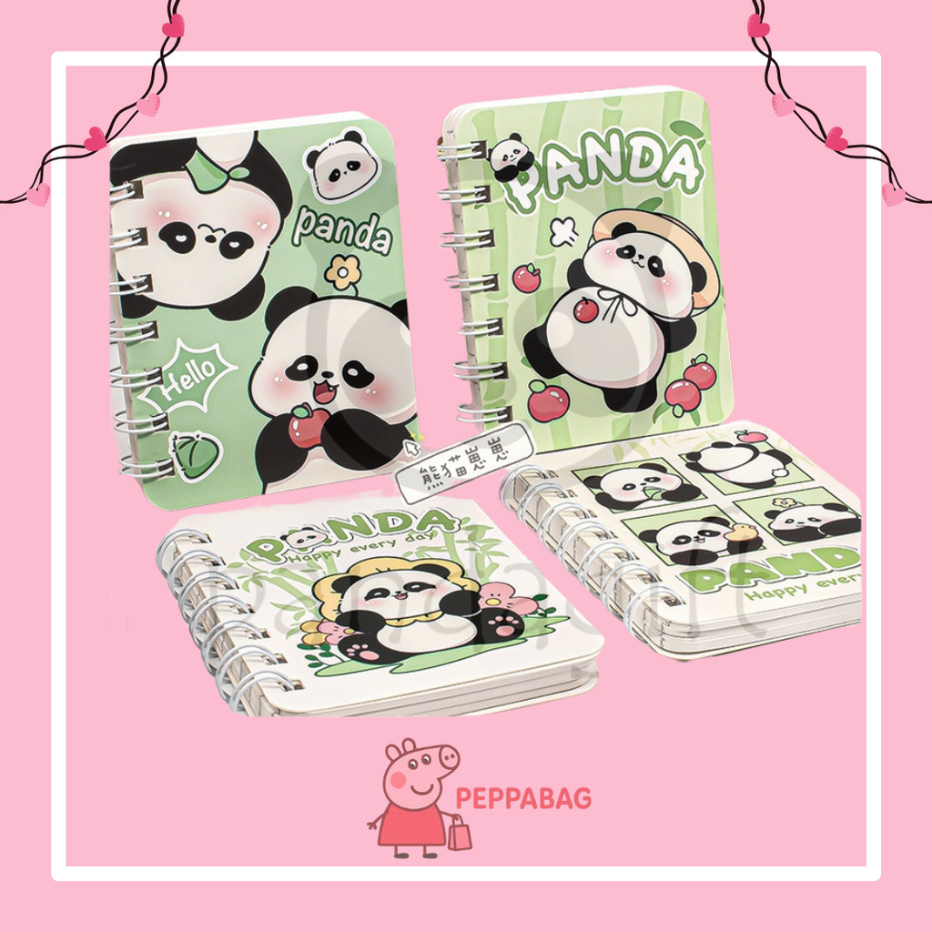 Jual NOTE BOOK RING MOTIF MEMO KECIL A7 SPIRAL NOTEBOOK MINI/BUKU CATATAN RING/BUKU TULIS RING ...