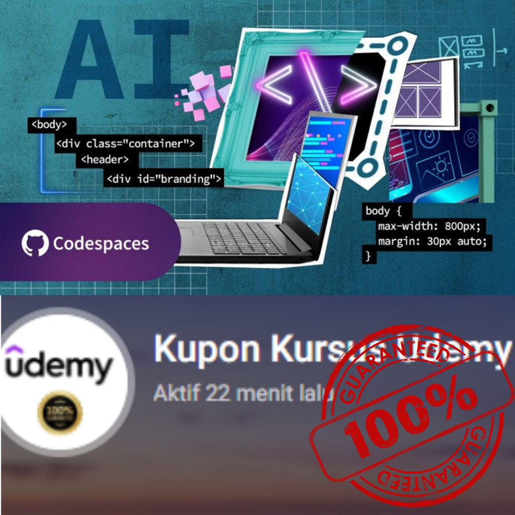 Jual HTML, CSS, and Generative AI: Speed Up Your Process - Linkedin Course- (bahasa Indonesia ...