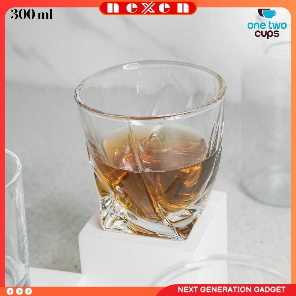 Jual Gelas Whisky Crystal Old-Fashioned Rock Glass 300ml - GW-300 | Shopee Indonesia