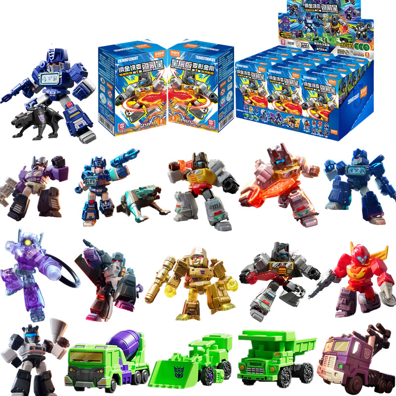 Jual Blokees Transformation Optimus Prime Shockwave Soundwave Bumblebee ...