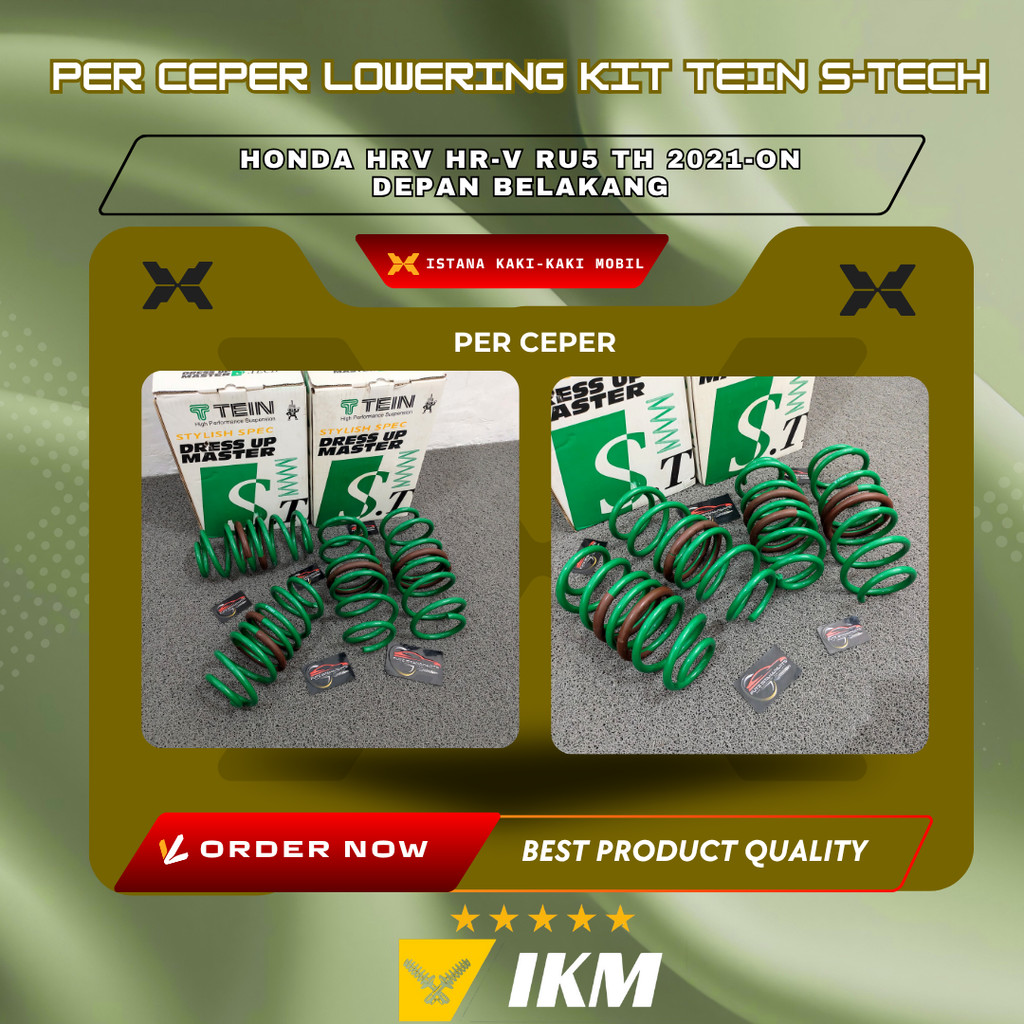 Jual Per Ceper LOWERING KIT TEIN S-TECH JAPAN HONDA HRV HR-V RU5 TH 2021-ON Original 100% ...