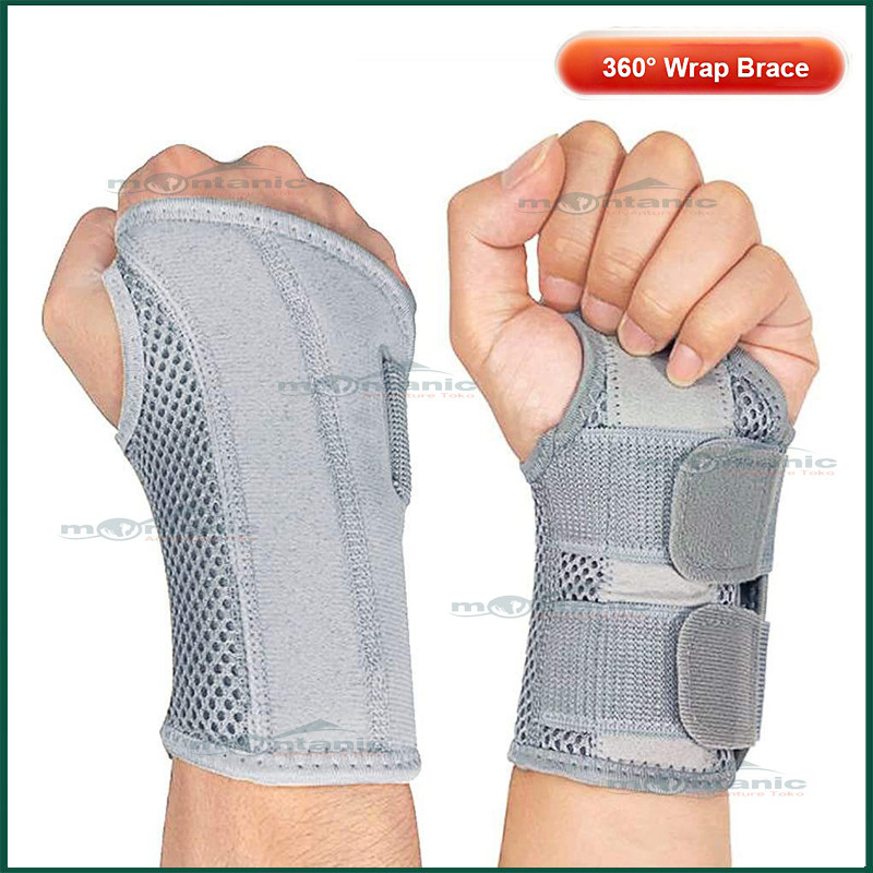 Jual Sprain Protection Pergelangan Tangan Carpal Tunnel Wrist Brace ...