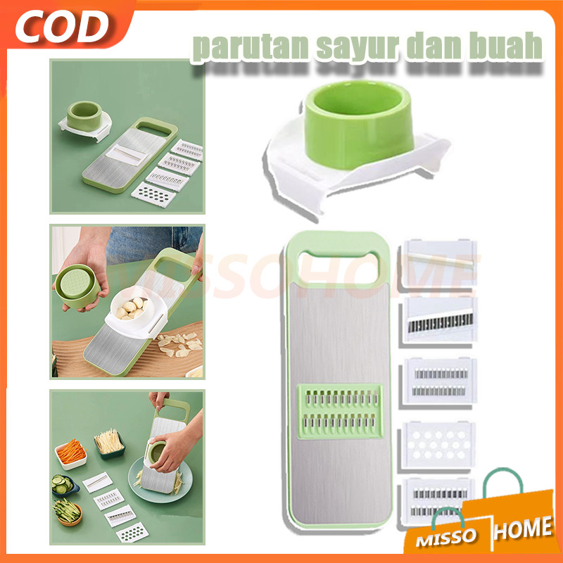 Jual Vegetable Cutter Multi Function/Stainless Vegetablecutter Parutan ...