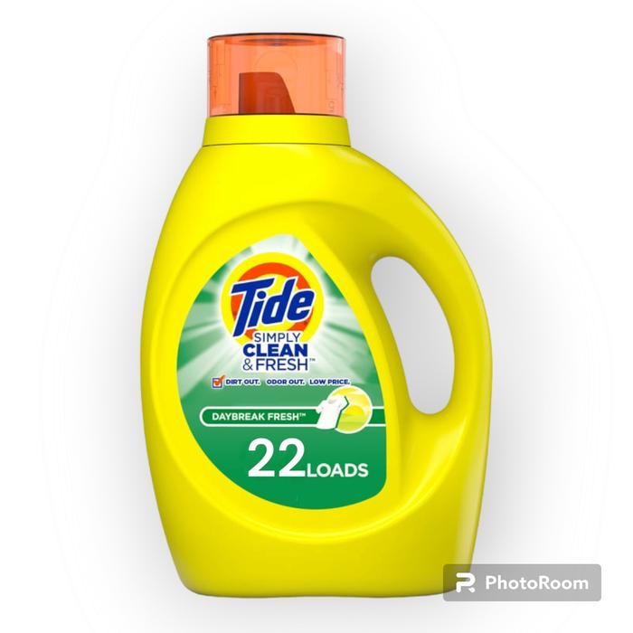 Jual Tide Simply Liquid Laundry Detergent, Daybreak Fresh-31 Fl Oz/917 ...
